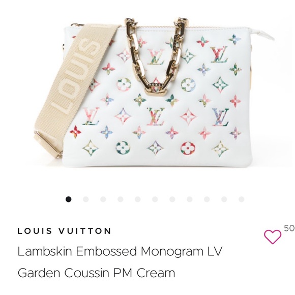 Louis Vuitton | Bags | Louis Vuitton Authentic Lambskin Embossed ...